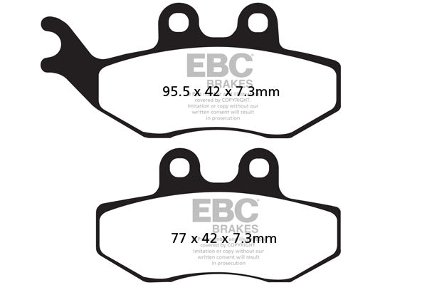 EBC - EBC Double-H Sintered Sportbike Pad Set (FA194HH) – ebcbikes.com